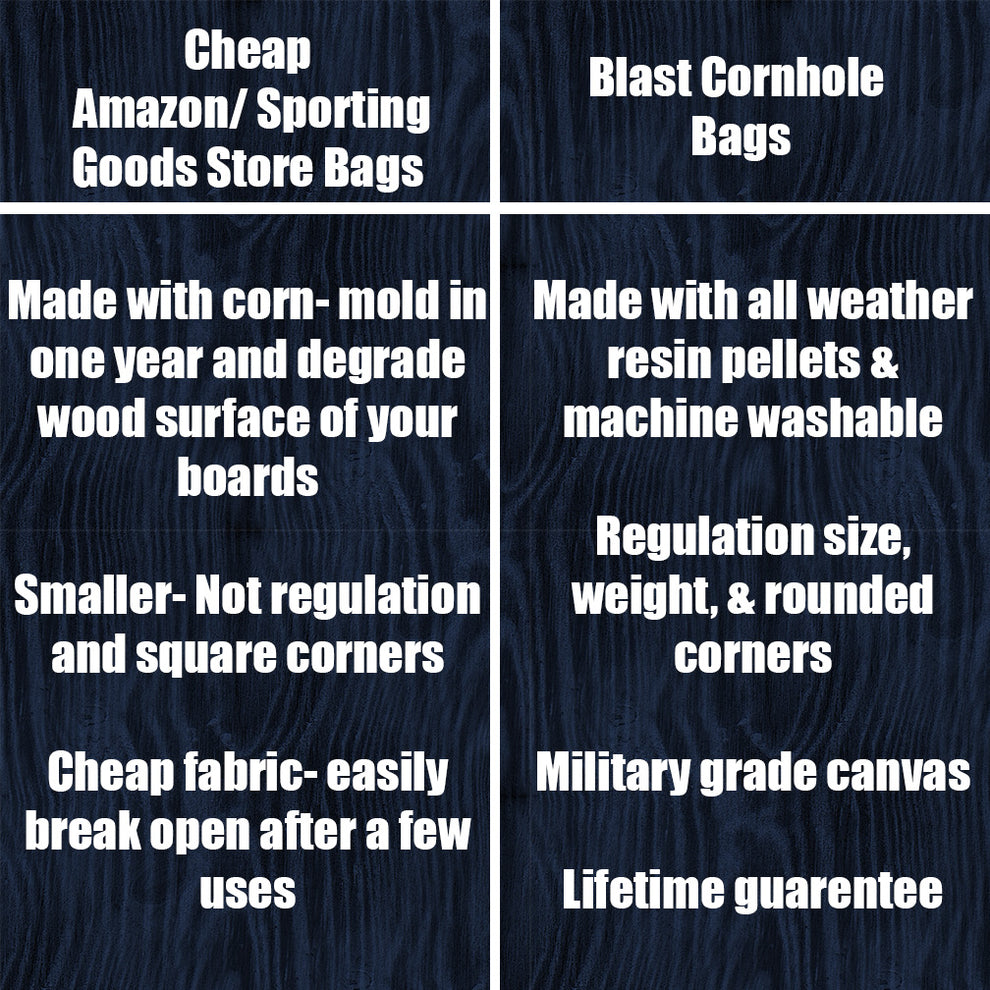 Trump MAGA pro style slick and stick resin filled cornhole bags set of ...
