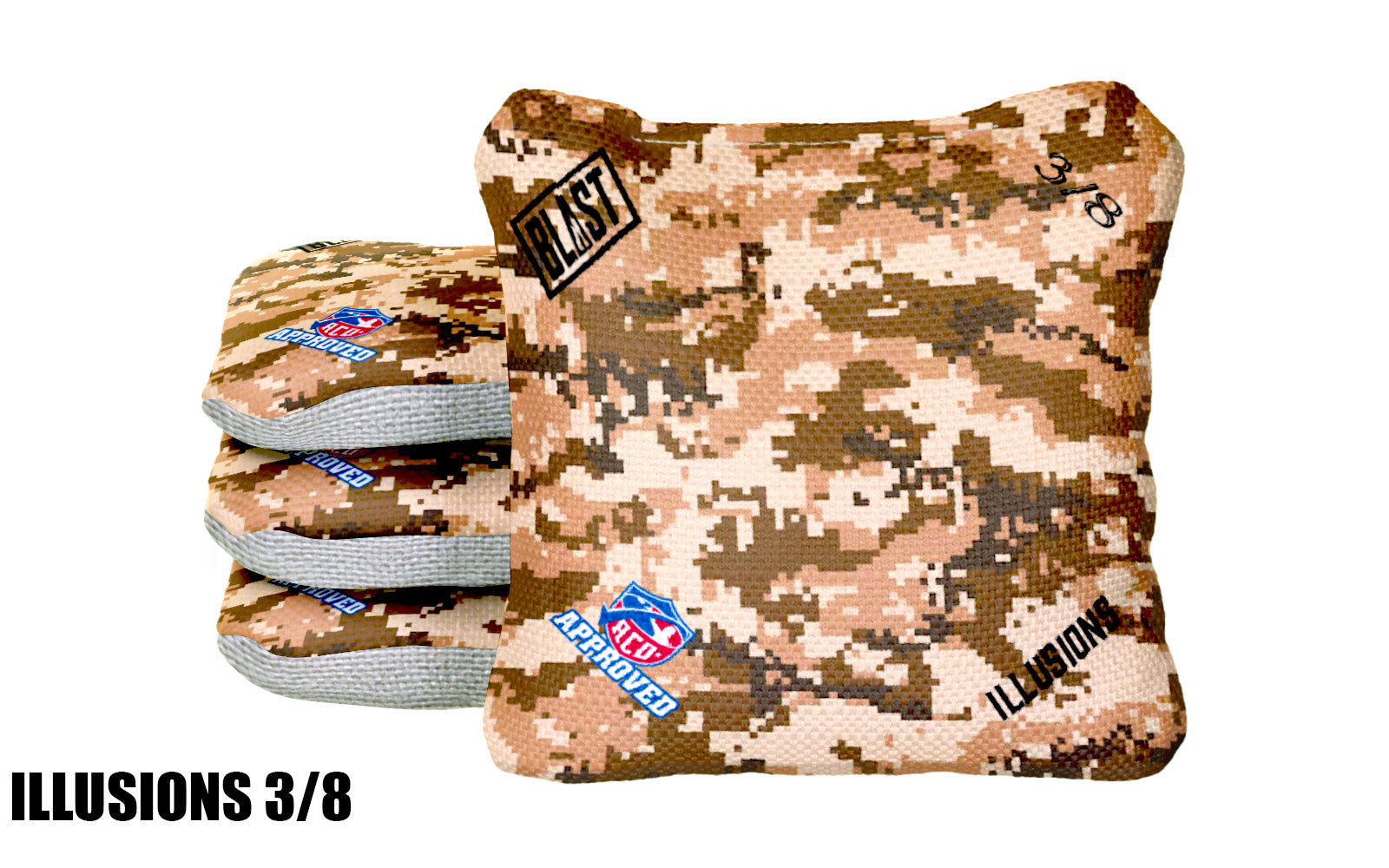 Digital Camouflage ACO Stamped Pro Cornhole Bags With All Speeds ...