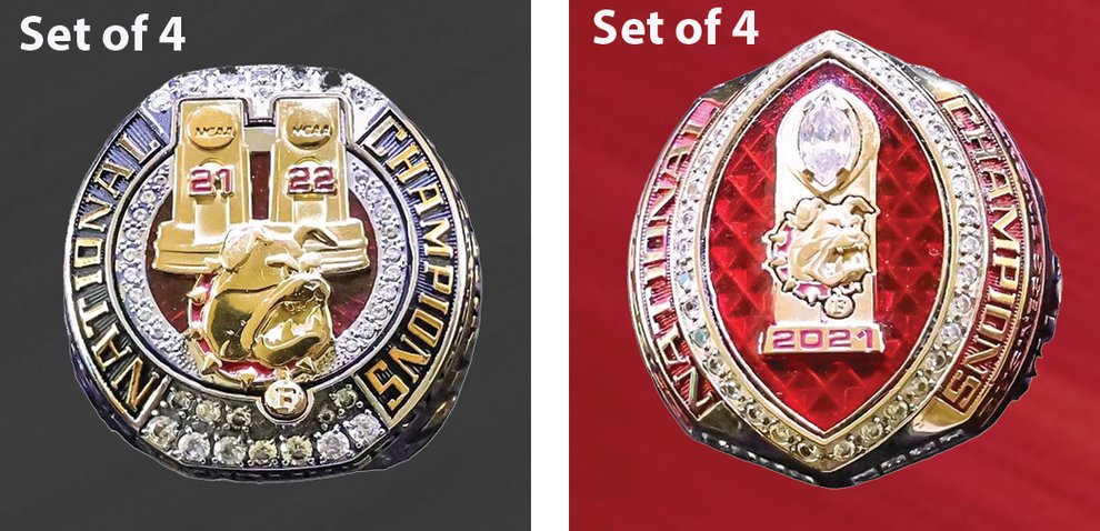 Ferris State Championship Trophy Boards & Bling Bags - free shipping ...